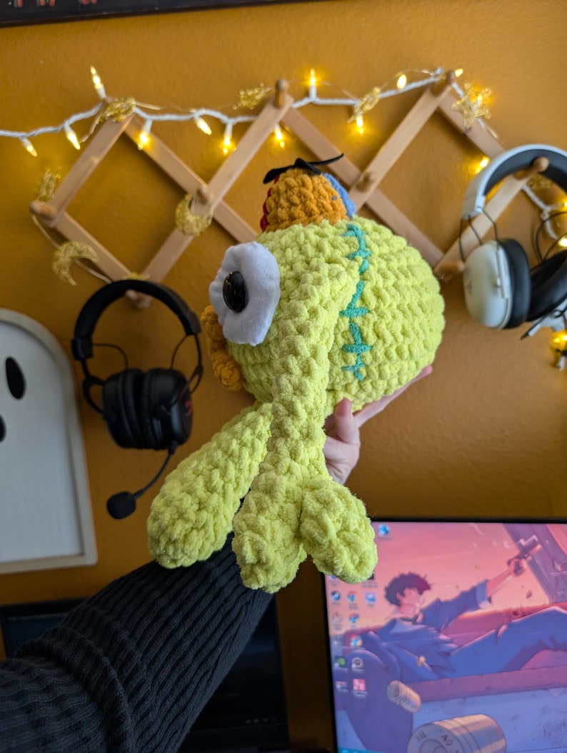 Bing Bong Crochet Peak Character | PEAK Plush - Etsy