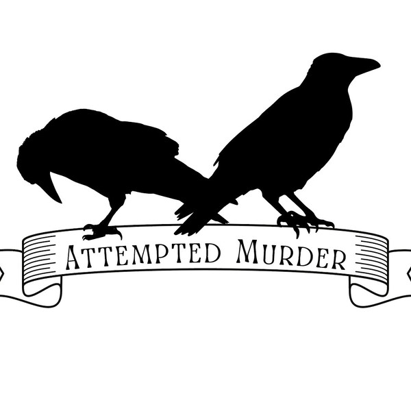 Murder of Crows Svg - Etsy
