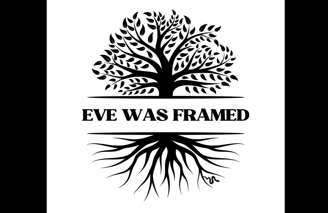 Eve Was Framed Biblical SVG Cricut Silhouette Cutting Machine - Etsy