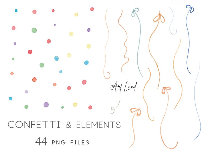 Watercolor Balloons Clipart, Birthday Clipart, Watercolor Balloon ...