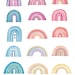 Watercolor Rainbow Clip Art, Hand Painted Rainbow Watercolour Clipart ...