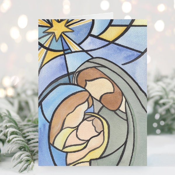 Glass Nativity - Etsy