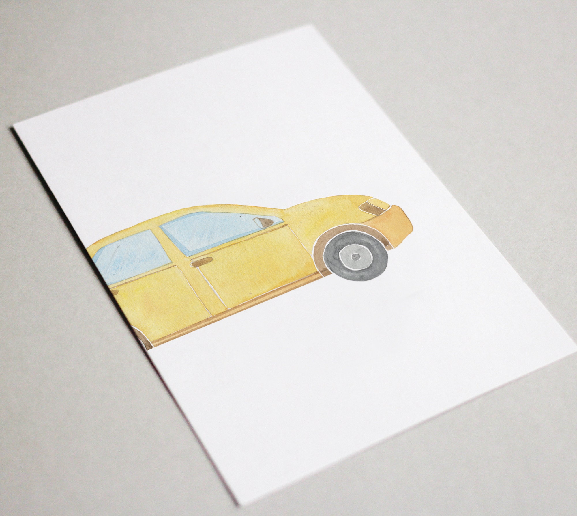 Watercolor Car Clip Art Hand Painted Cars Watercolour - Etsy