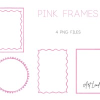 Watercolor Frames - Etsy