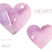 Watercolor Boho Hearts Clipart Set – 23 Hand-painted Brown, Gold & Red ...