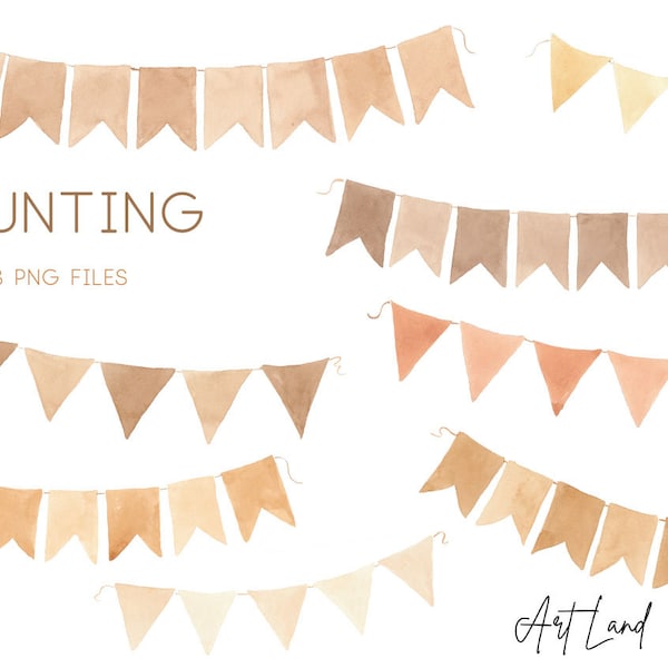 Bunting Clip Art - Etsy