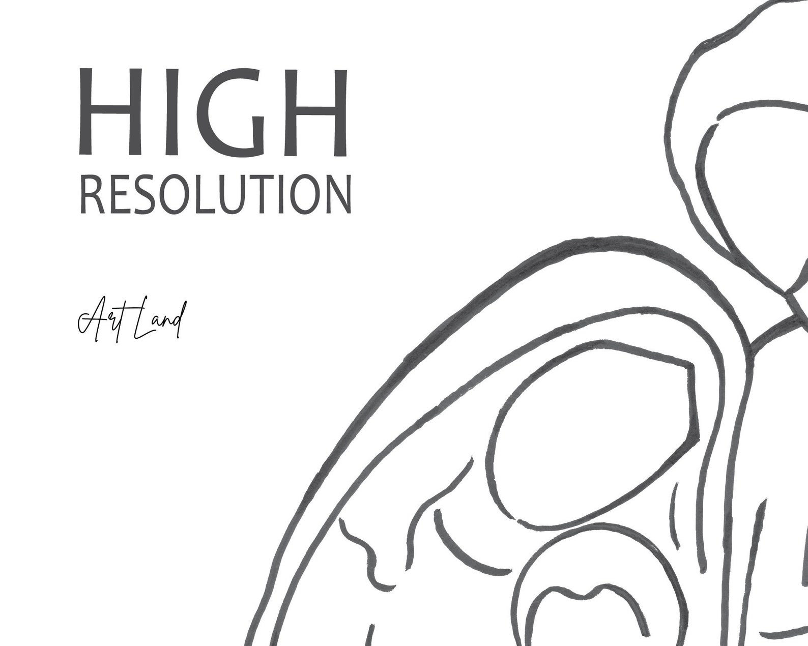 Line Art Nativity Clipart: 3 Hand-drawn Religious Christmas (SVG, PNG ...
