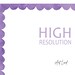 Watercolor Purple Frame Clipart Set – 3 Hand-painted Borders (PNG ...