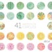 Instagram Story Highlight Icons, Watercolor Circles Clipart, Watercolor ...
