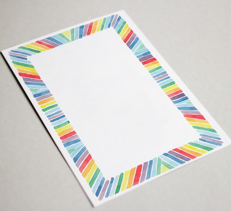 Watercolor Rainbow Frames Watercolor Rainbow Frames Rainbow | Etsy