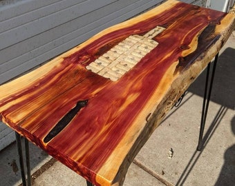 Wood Slab Wine Rack - Etsy