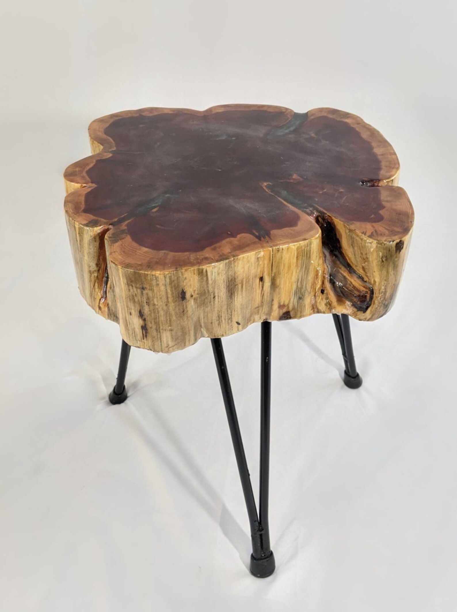 Freeform Table Wood Slice Table Live Edge Table Side or End - Etsy