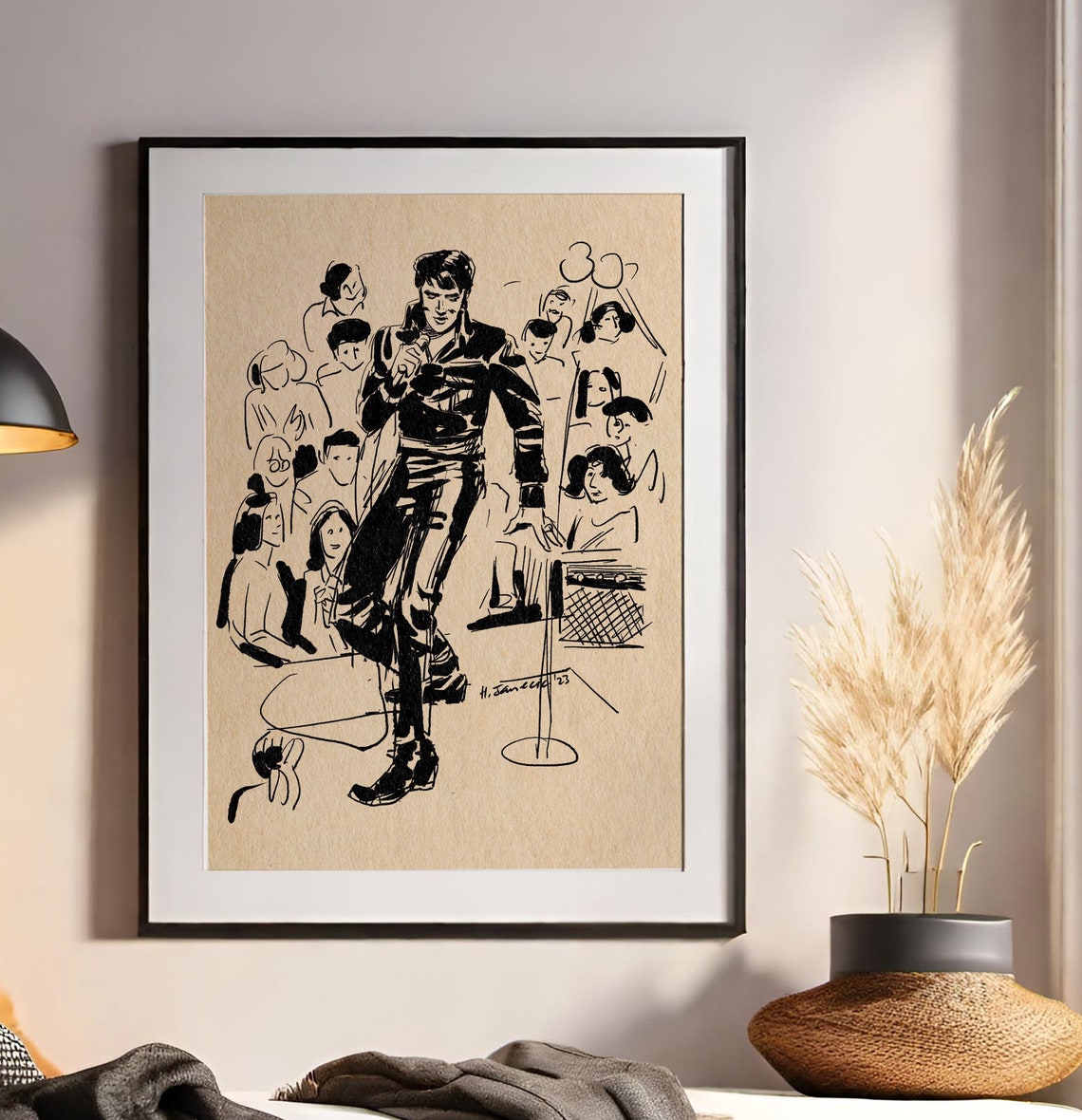 All Shook up - Elvis Presley Print - Etsy