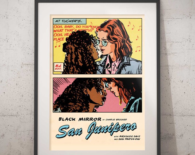 San Junipero Vintage Cover Art - Etsy Canada