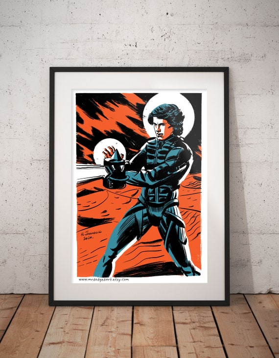 Dune Usul Paul Muad'dib Poster Print | Etsy