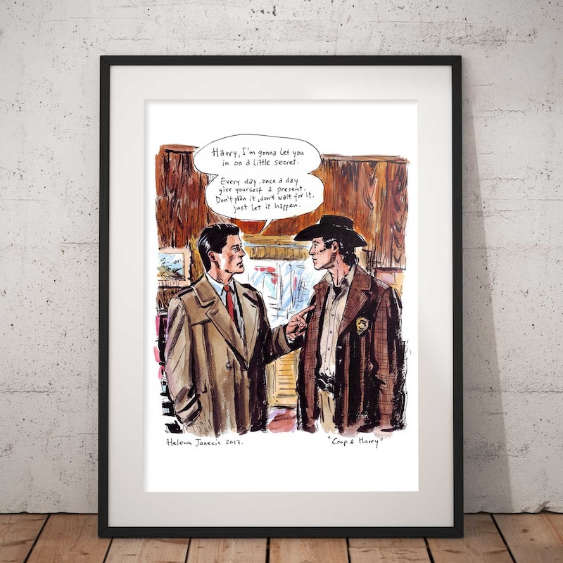 Harry Twin Peaks - Etsy