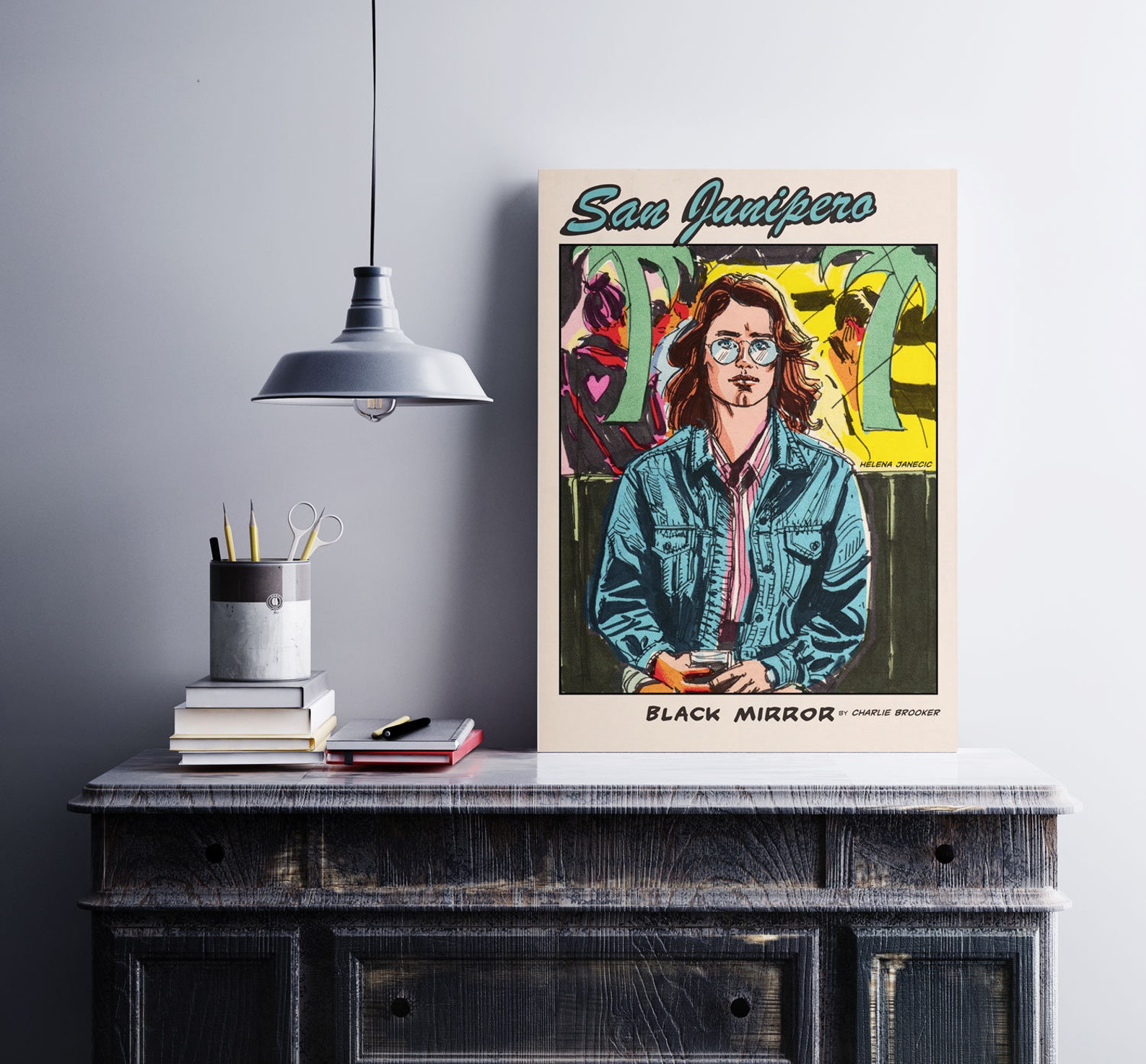 San Junipero Poster Print Mackenzie - Etsy