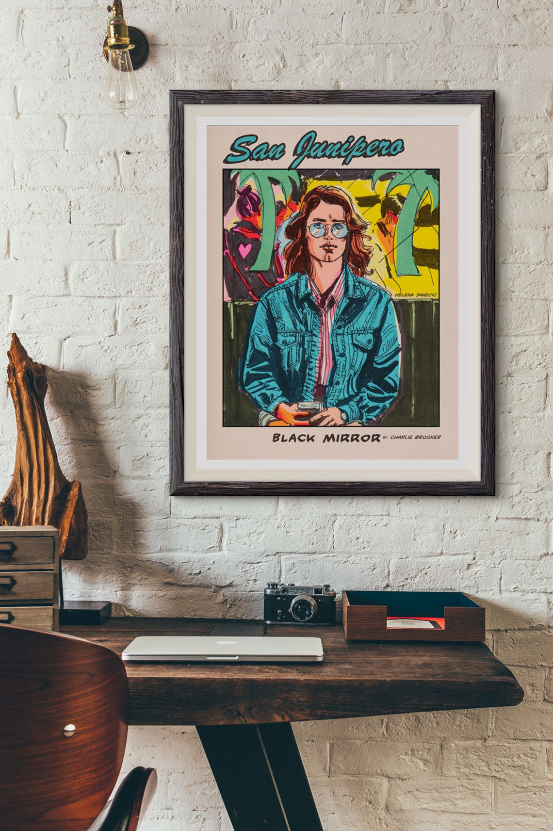 San Junipero Poster Print Mackenzie - Etsy