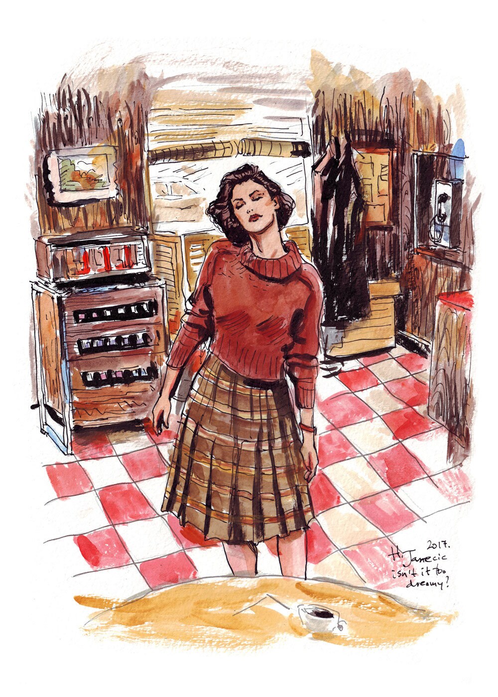 Twin Peaks Art Print Audrey's Dance - Etsy