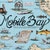 Mobile Bay Map Alabama - Etsy