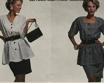 Square Neck Tunic Pattern - Etsy