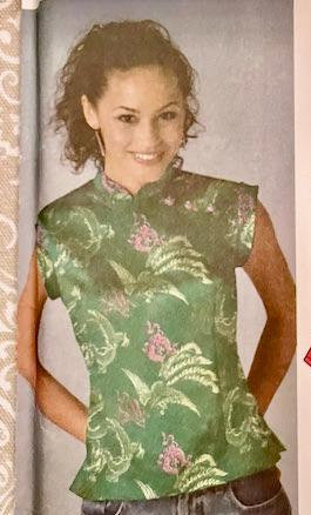 Simplicity, CHEONGSAM Top, 6 Tops Made Easy, Sizes 14,16,18,20, Pattern ...