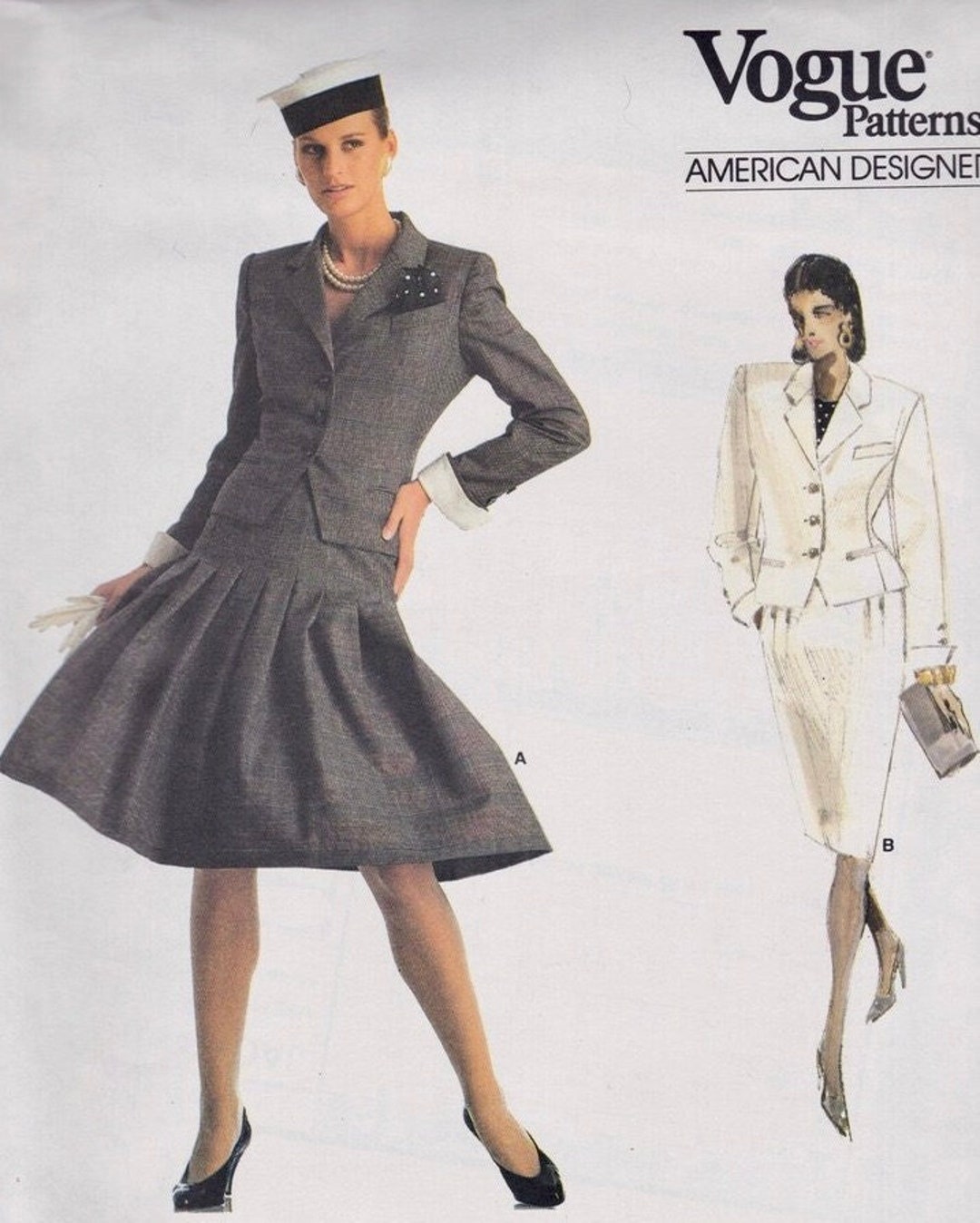 RARE Pattern & Size: Vogue, Designer Bill Blass, Misses/misses' Petite ...