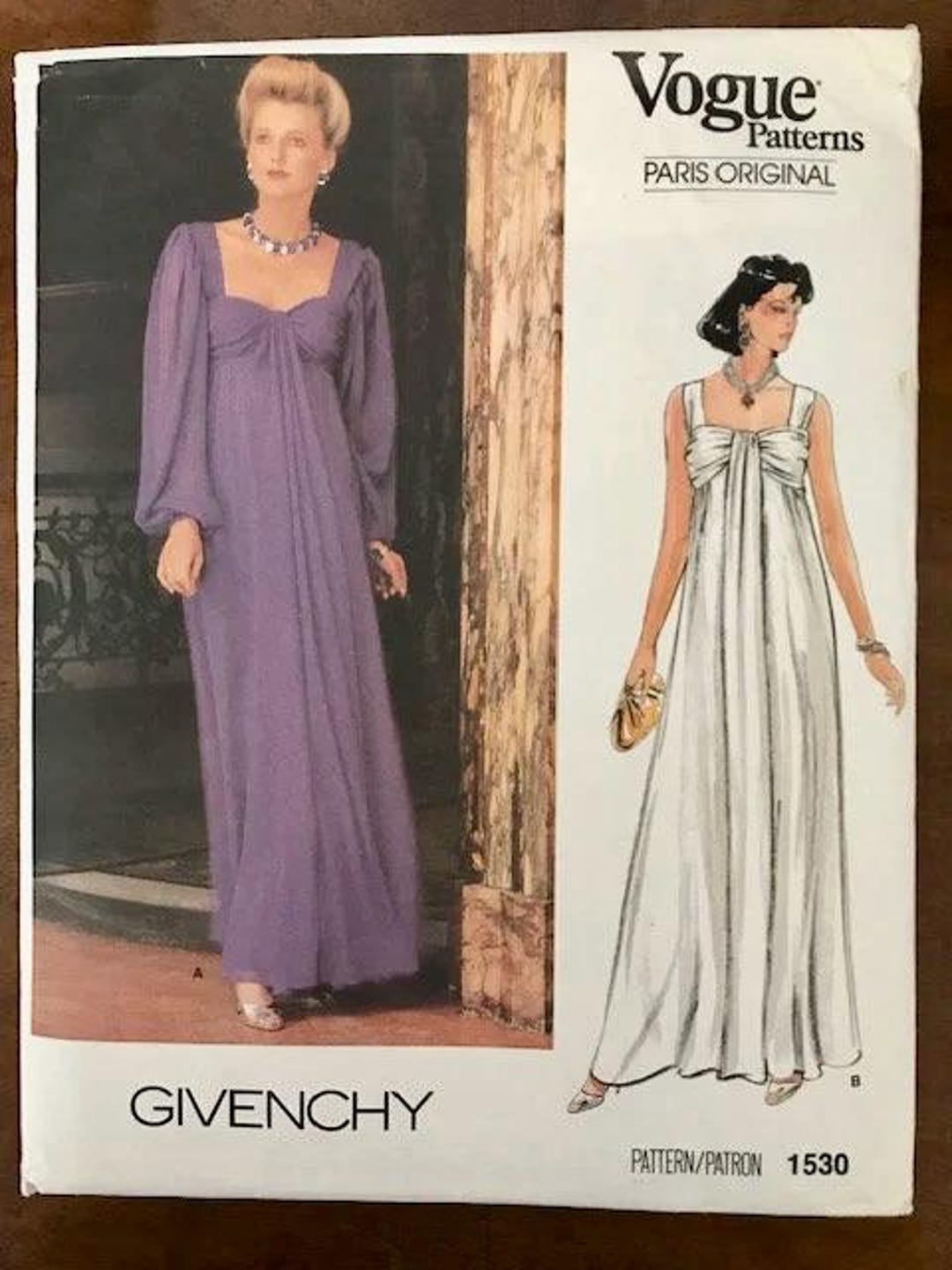 Collector, Vogue Paris, Designer Givenchy, Misses/women's Dress, Draped ...