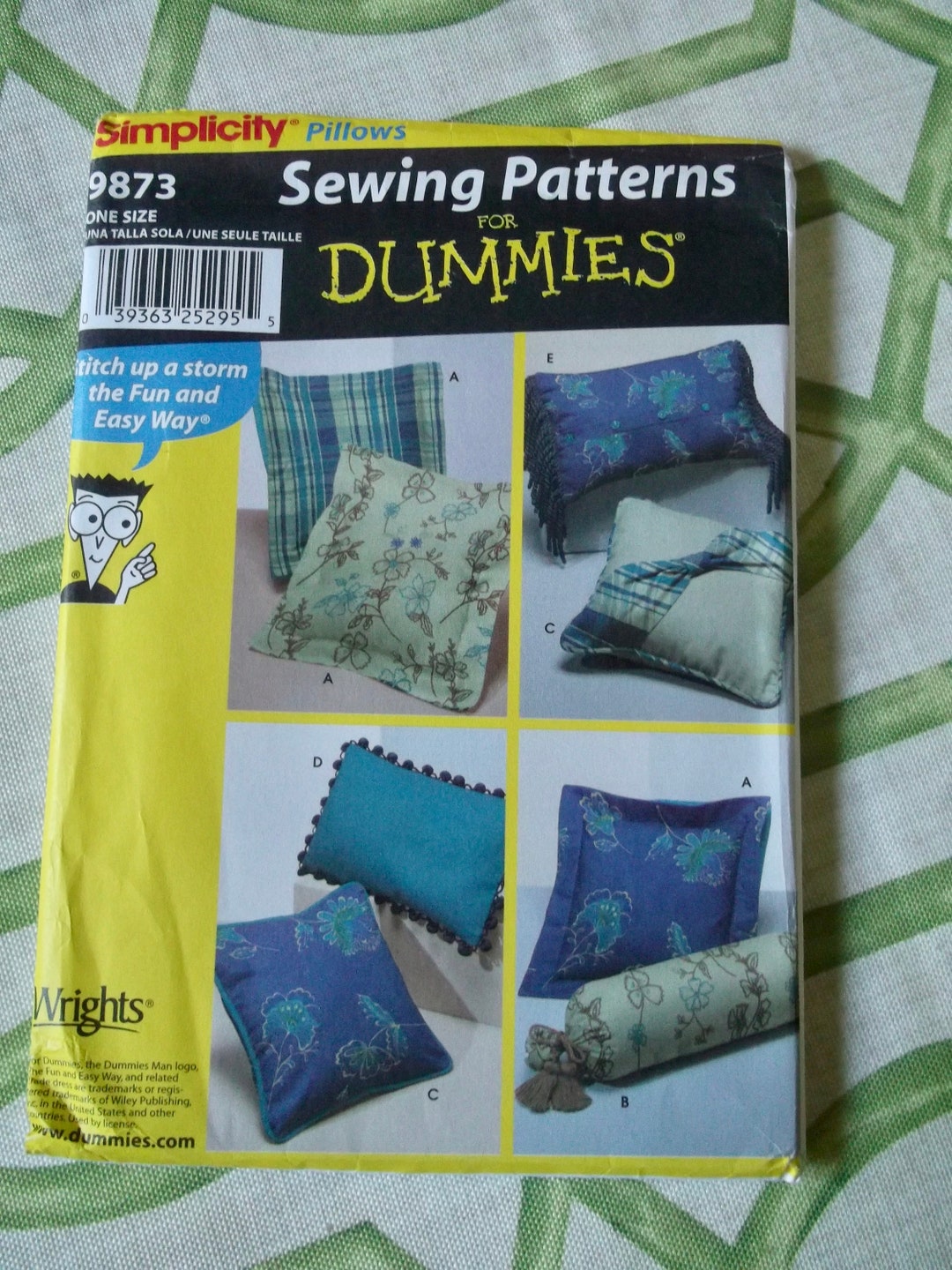 Simplicity, Pillows in Various Styles, Pattern 9873, UNCUT Pattern - Etsy