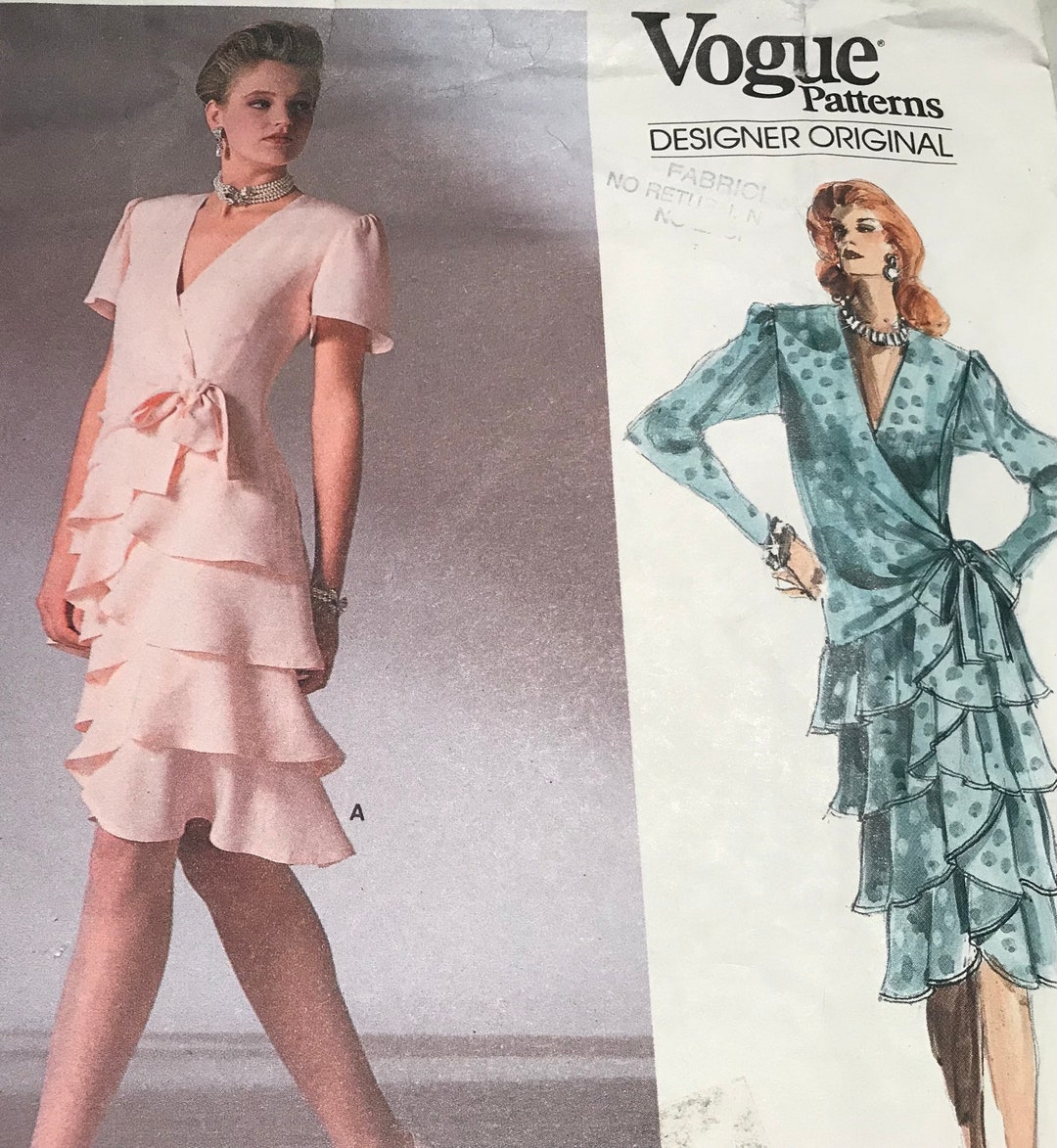 Collector Pattern - Vogue, Designer Bellville Sassoon, Misses' Wrap ...