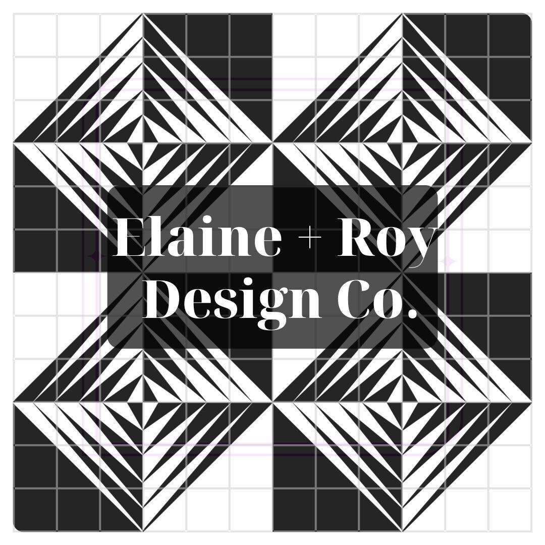 Liminal Spaces Cheater Quilt - Black and White - Geometric Seamless ...