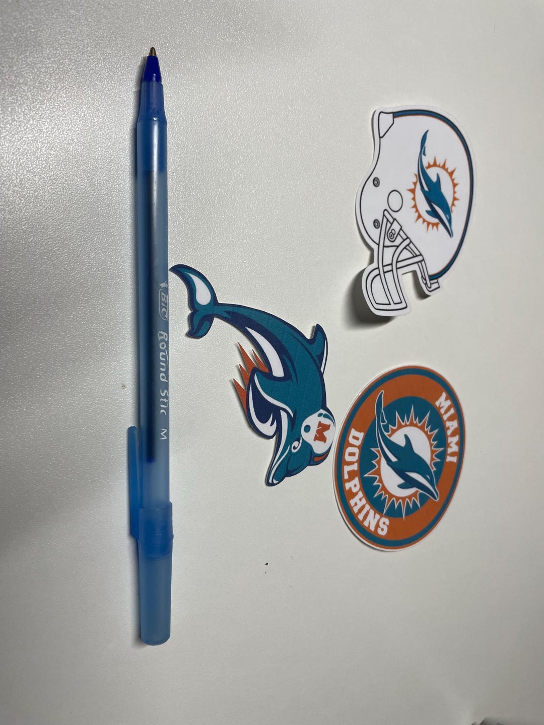 Dolphins Sticker Pack, Set of 3 Stickers, Miami Dolphins - Etsy