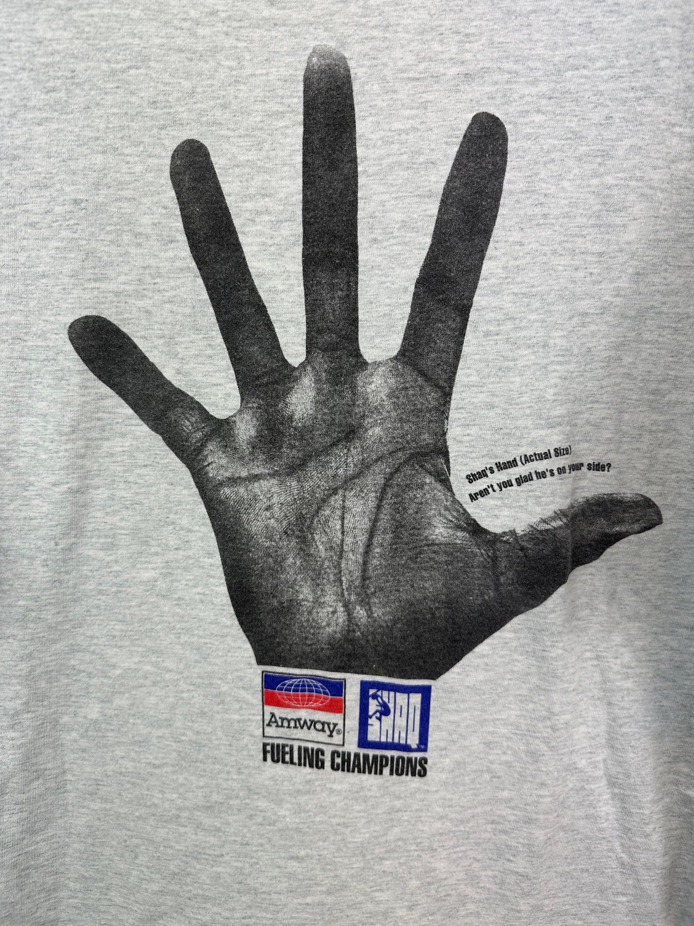 Vintage 90s Shaq Bar, Hand Print, Shaq Oneill Shirt - Etsy