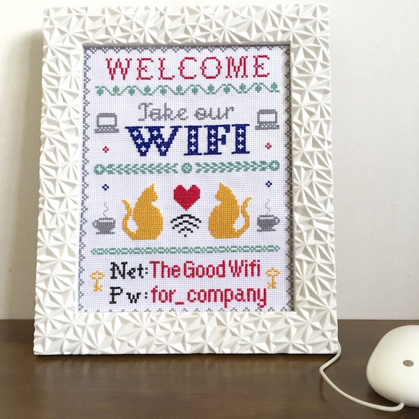Pattern Ew, David schitt's Creek 5x7 Cross Stitch Chart PDF Digital ...