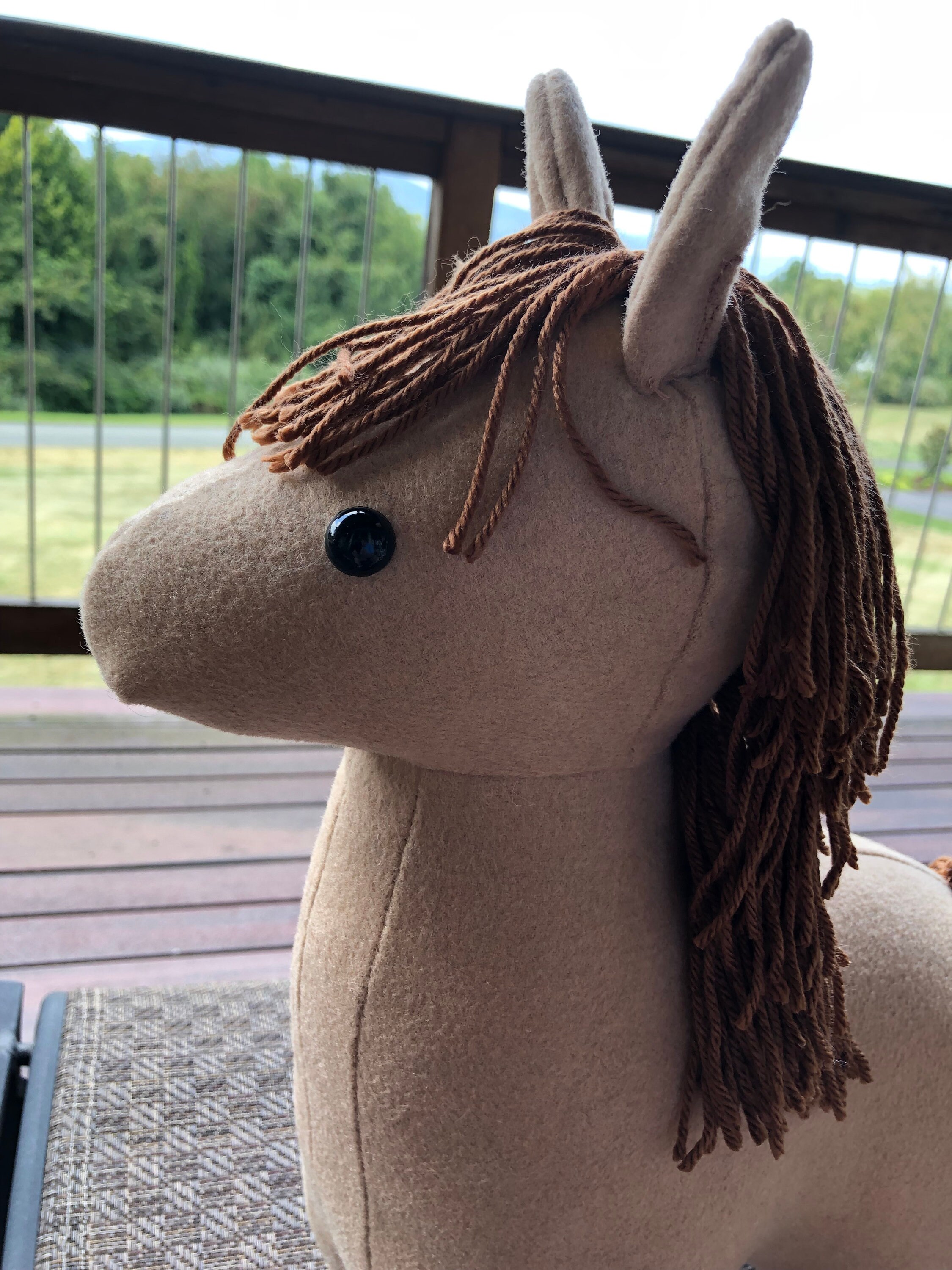 Handmade Fabric Horse//soft Cuddly Horse Stuffies//stuffed Ponies ...