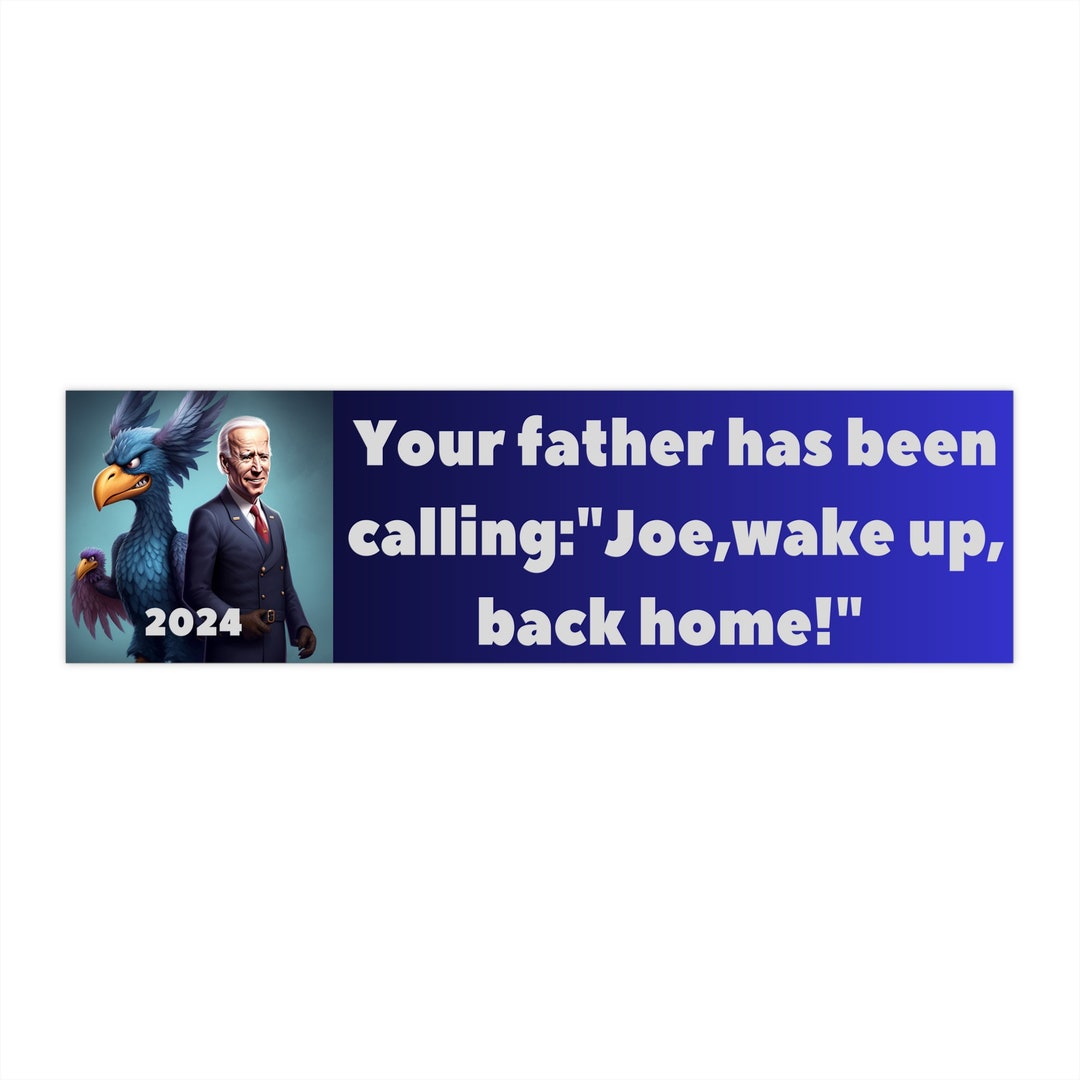 Joe Biden Vote 2024 Car Sticker Bumper Sticker Indoor Car - Etsy
