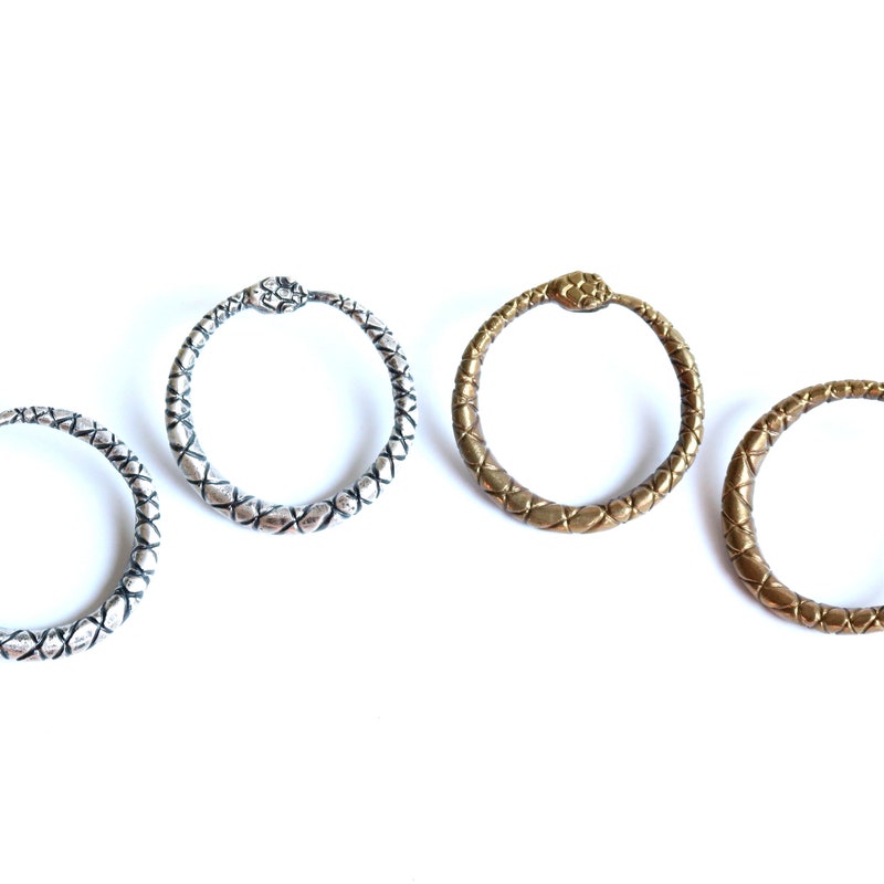Ouroboros Earring - Etsy
