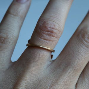 Adjustable Silver Forged Wire Rings - Etsy