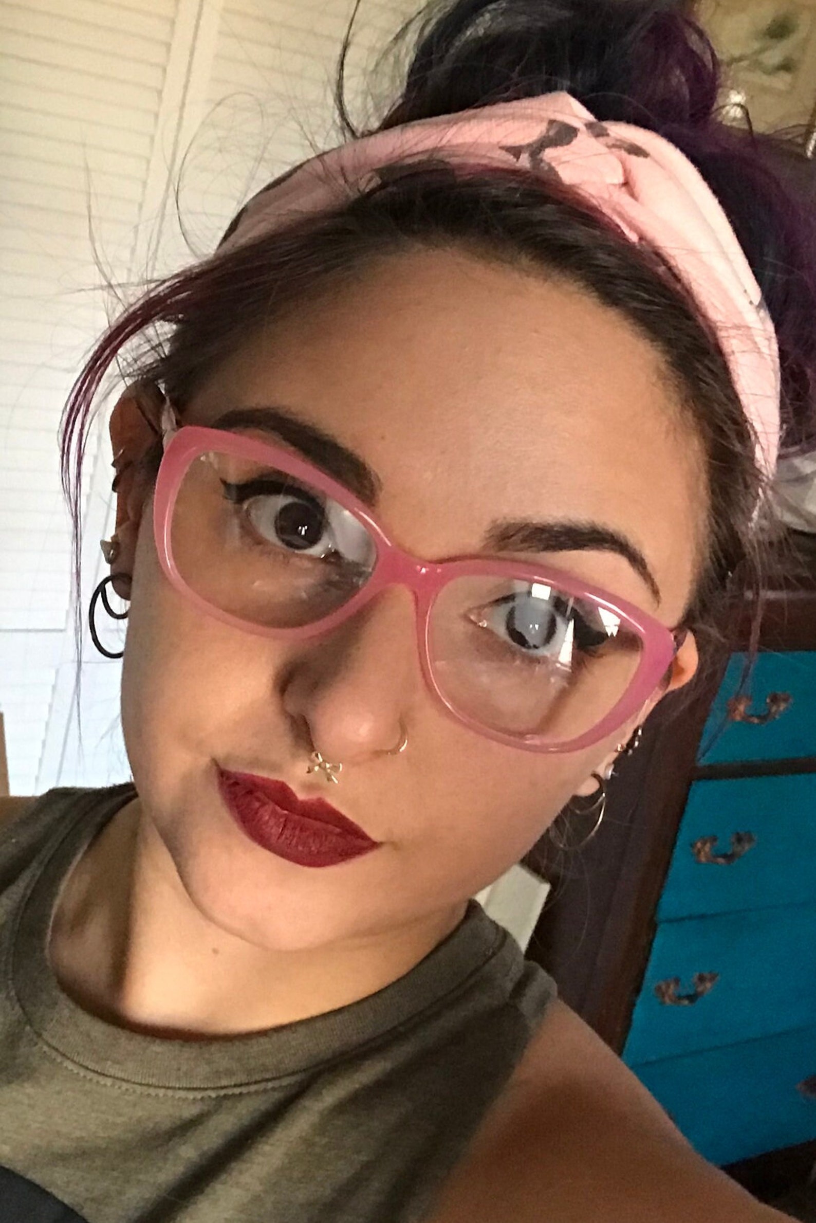 STERLING SILVER Handmade Bow Septum Ring | Body Jewelry - Etsy