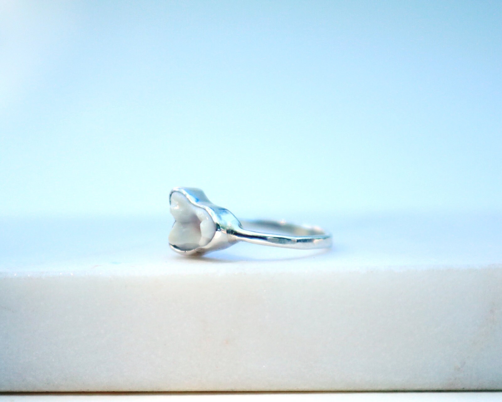 Custom Handmade Tooth Ring | you provide the tooth