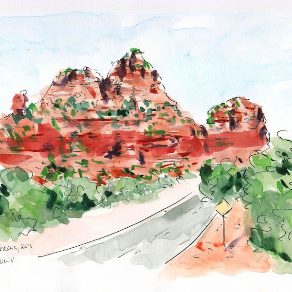 Sedona Art - Etsy