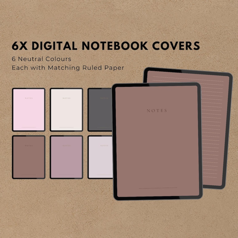 Aesthetic Notebooks - Etsy