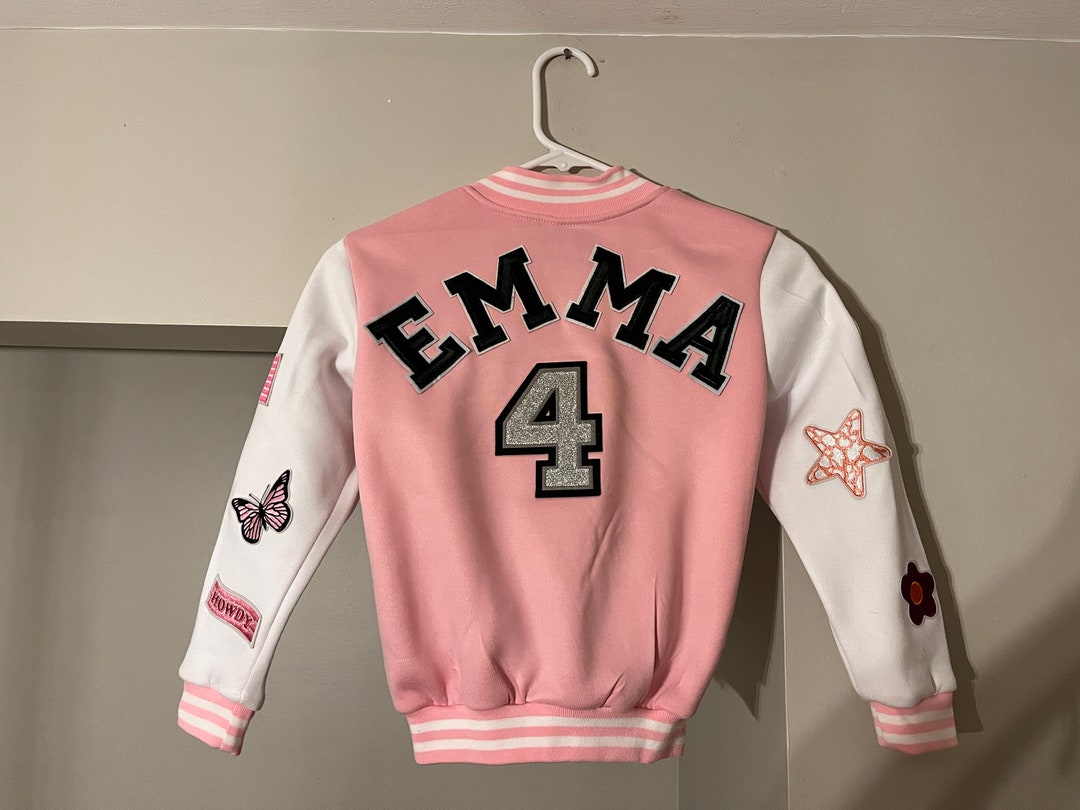 Custom Made to Order Kids Varsity Jacket - Etsy