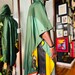 Green and Yellow Custom Made Rain Poncho - Etsy