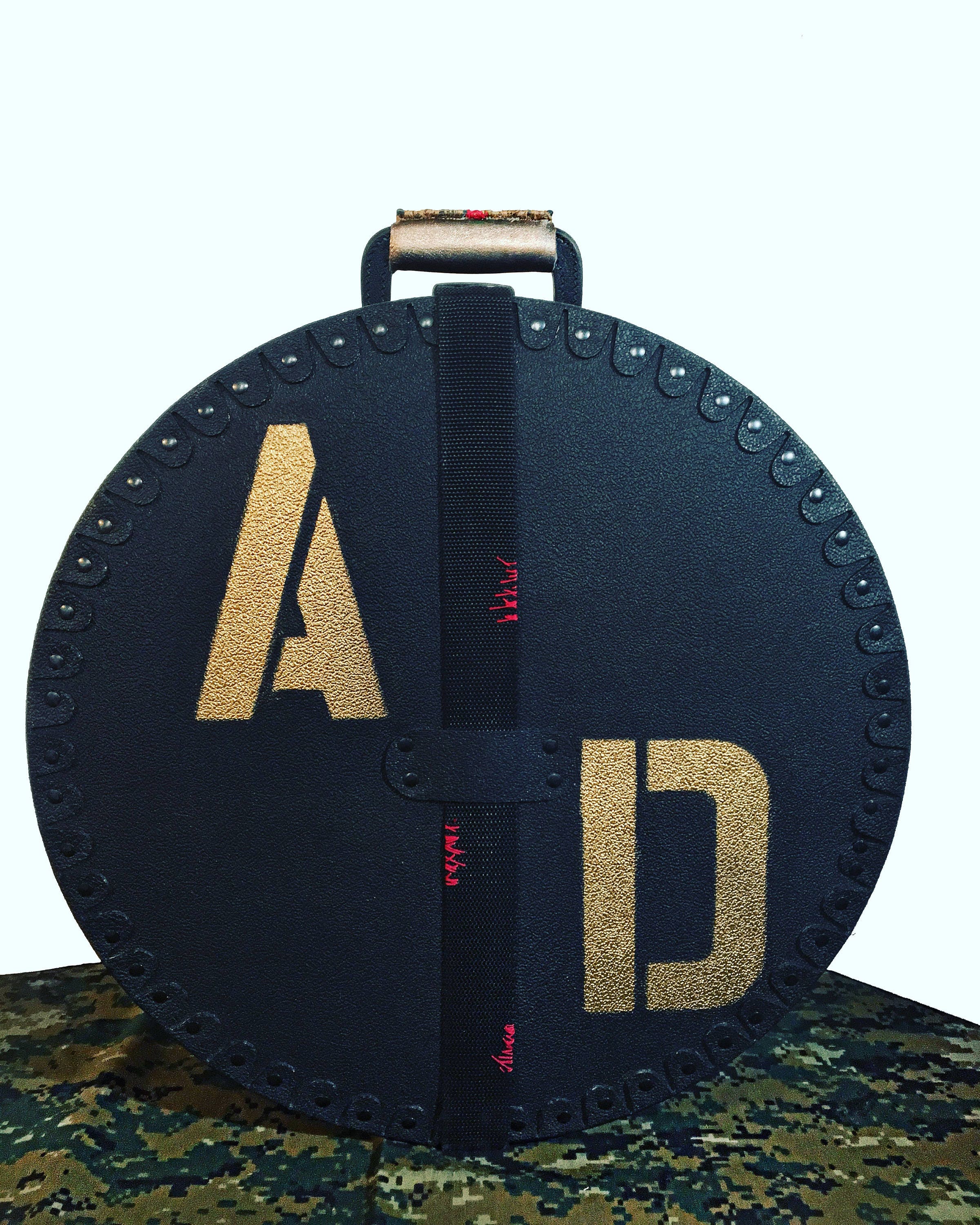 One of a Kind 8hx14d Personalized Custom Travel Hat Box Durable Chapeau ...