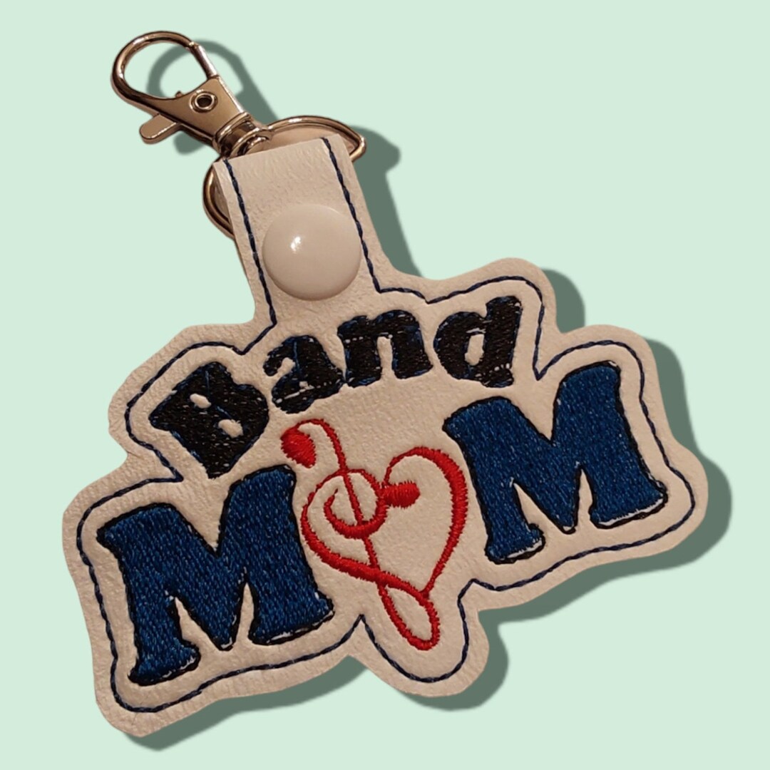 Band Mom Key Fob - Etsy