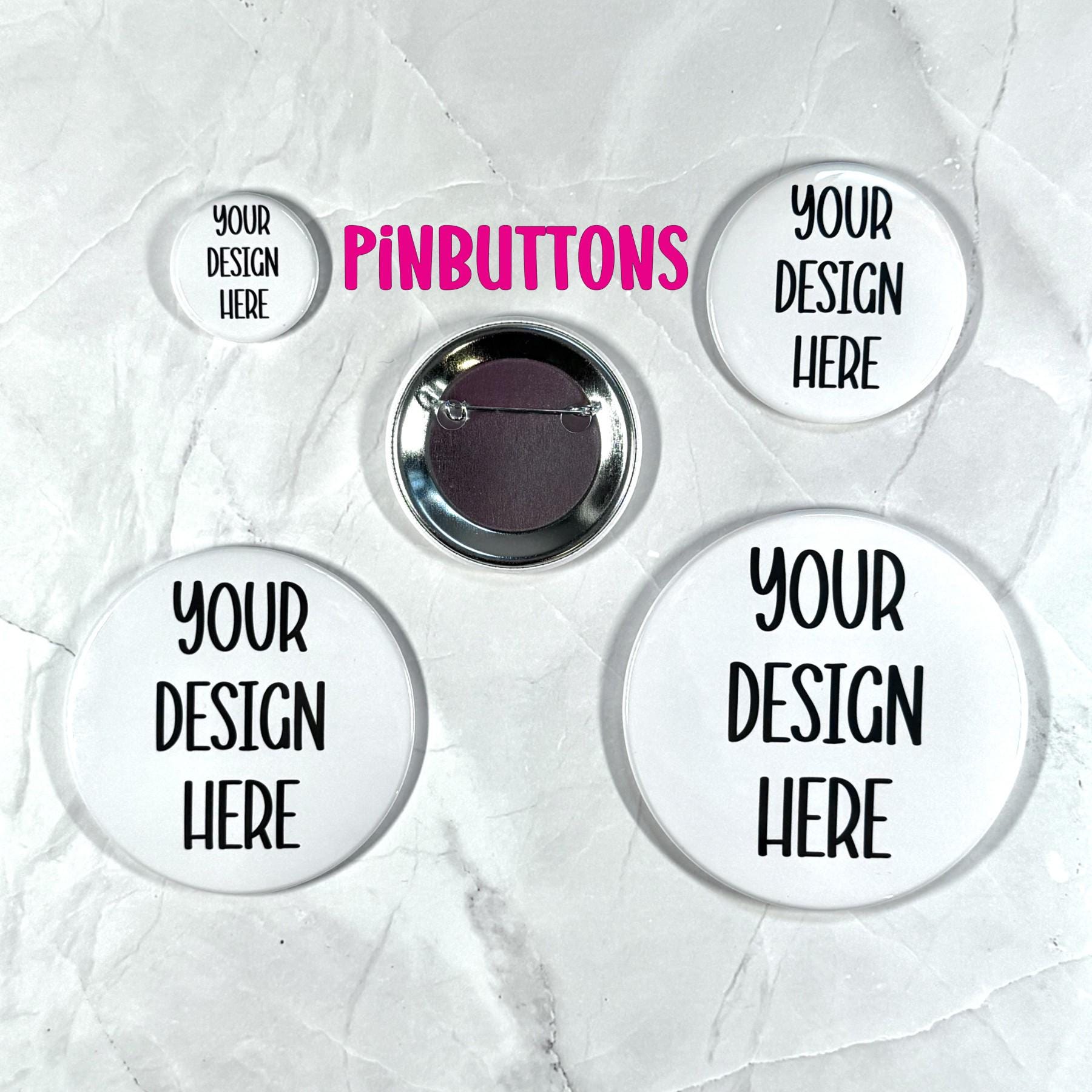 Personalized Custom Pin Back Buttons Pinback - Etsy Canada