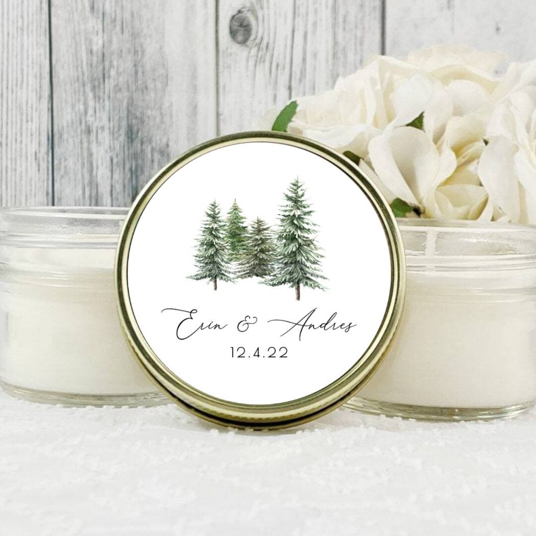 Winter Wedding Favors, Tree Wedding Favors, Wedding Reception Gifts for ...