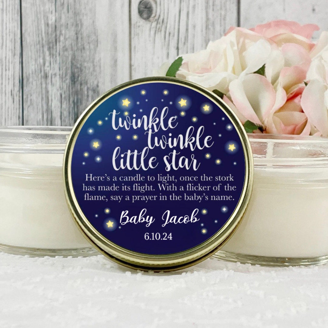 Twinkle Little Star Favors, Custom Gifts for Guests, Twinkle Little ...