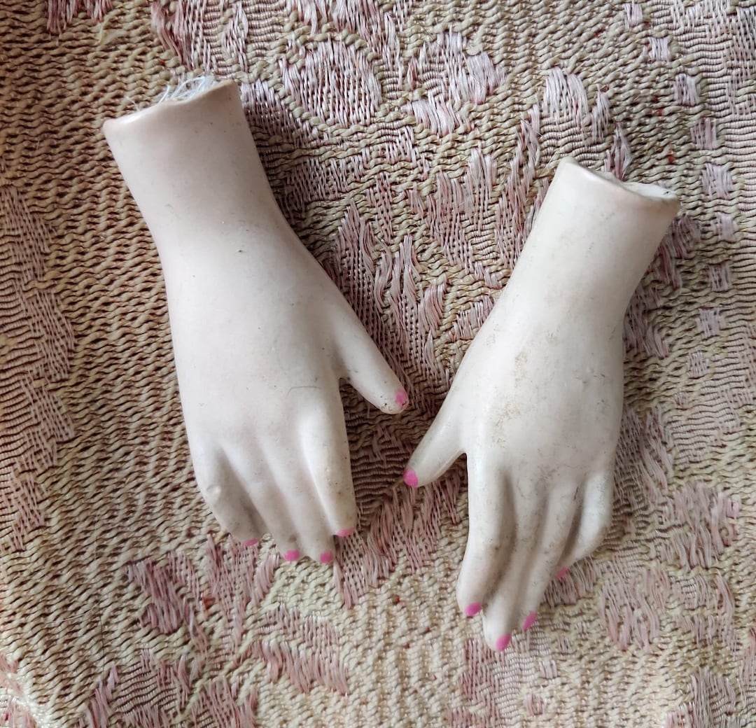 Antique Boudoir Doll Hands - Etsy